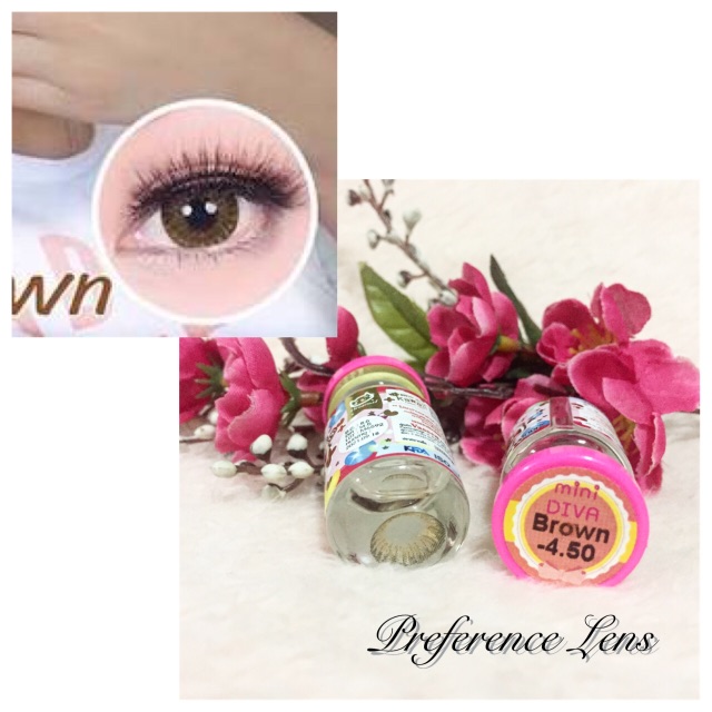 Kitty Kawaii : Mini diva brown (-4.50) | Shopee Thailand