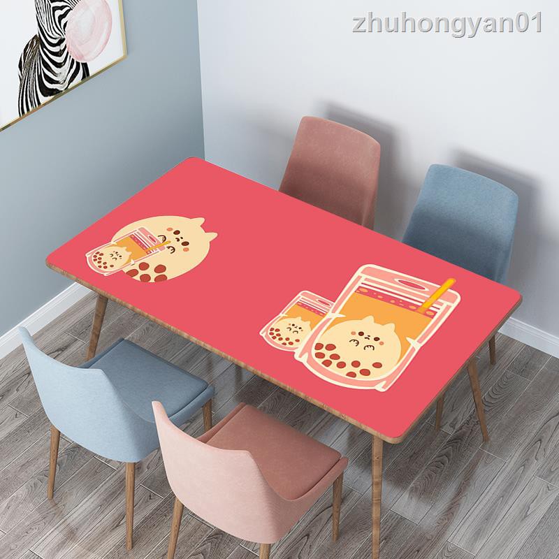 Home Picks Cute Cartoon Tablecloth PVC Waterproof Anti-Oil Anti-Scald ...