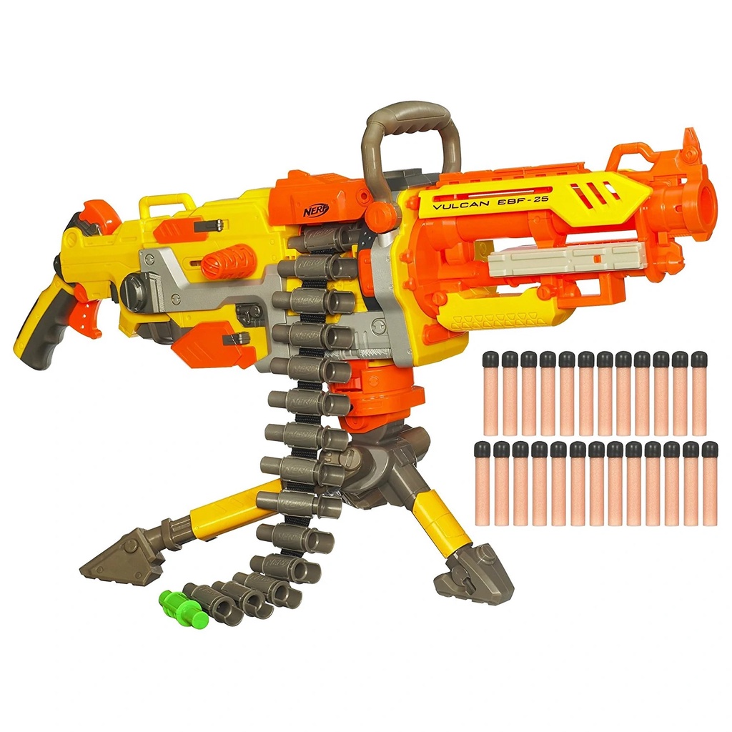 ปืนnerf ของเล่น ไฟฟ้าออโต้ semi auto มือสองของแท้ สภาพดียิงดี Stryfe ...