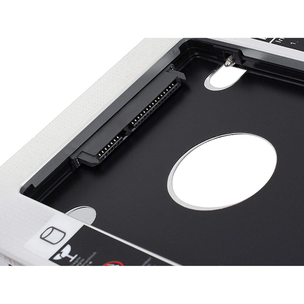 Harddisk Bay ถาดแปลง ใส่ HDD SSD ในช่อง DVDROM PATA IDE Notebook 9.7mm ...