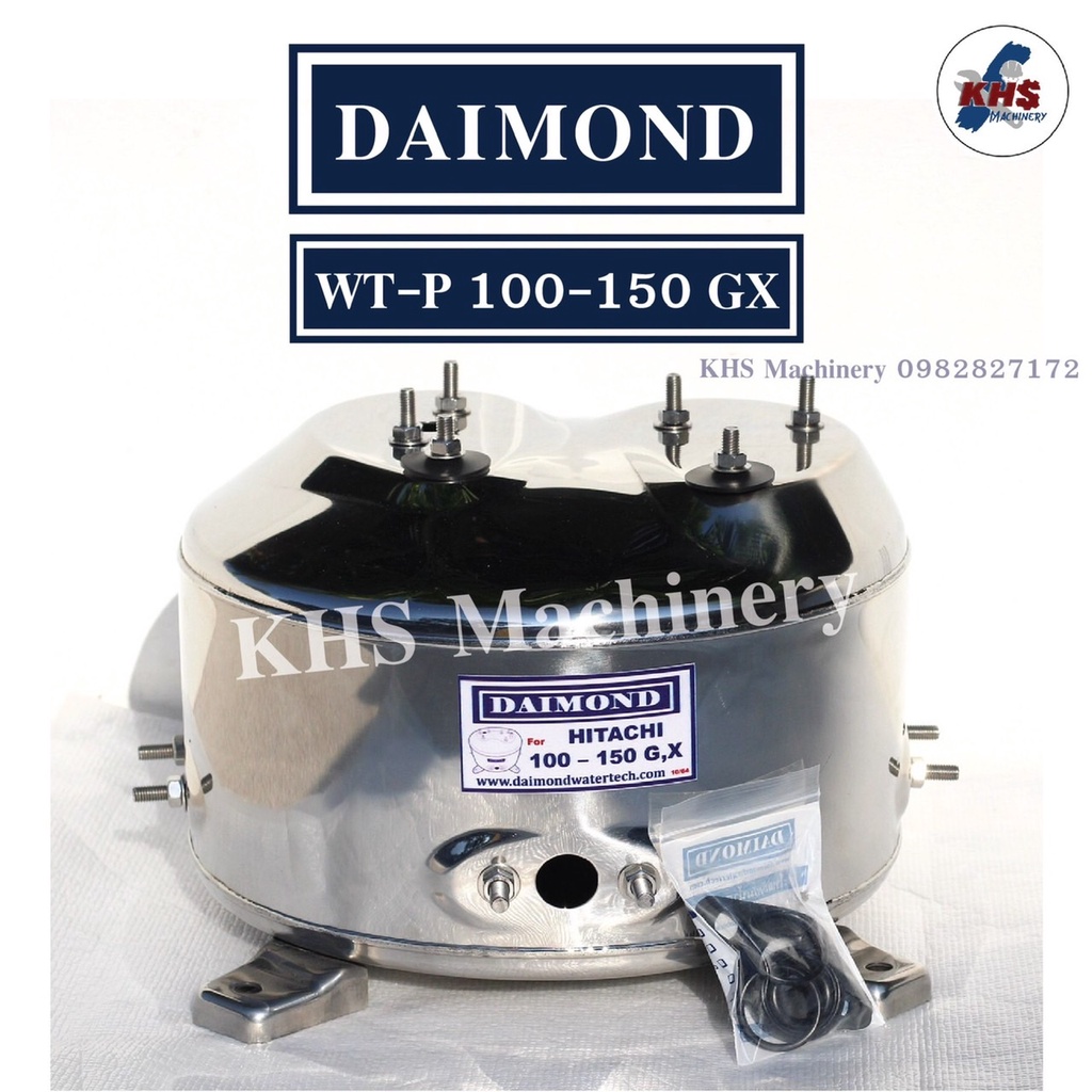 ถังปั๊มน้ำสแตนเลส Daimond Hitachi WT-P 100-150 GX GX2 GP XS รับประกัน 1 ปี - khs_machinery ...