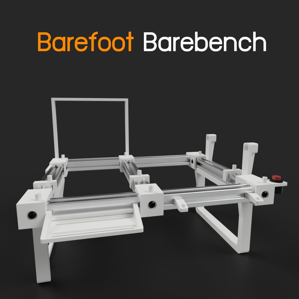เคสคอมพิวเตอร์ Barefoot Barebench แบบ open air test bench test bed จาก ...