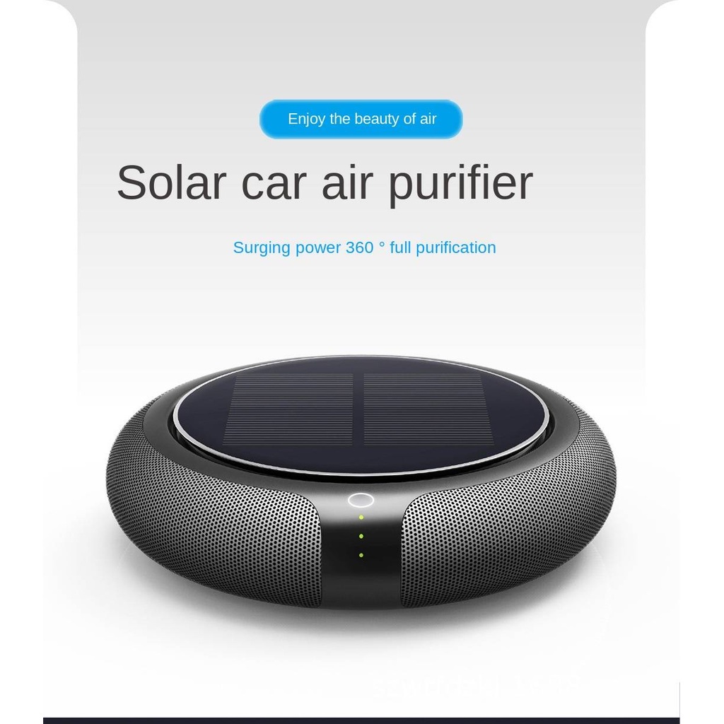 Solar vehicle air purifier car air purifier&-&- - xatw3r68xt - ThaiPick
