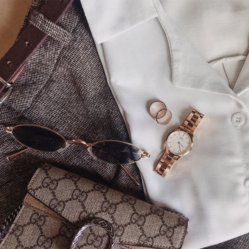 DANIEL WELLINGTON รุ่น ROSEGOLD BLACK-28 32 36MM ของแท้100% นาฬิกา ...