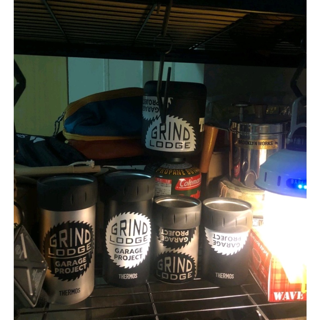 GRIND LODGE สติ๊กเกอร์แค้มป์ปิ้ง กันน้ำ - sinlaparangsit - ThaiPick