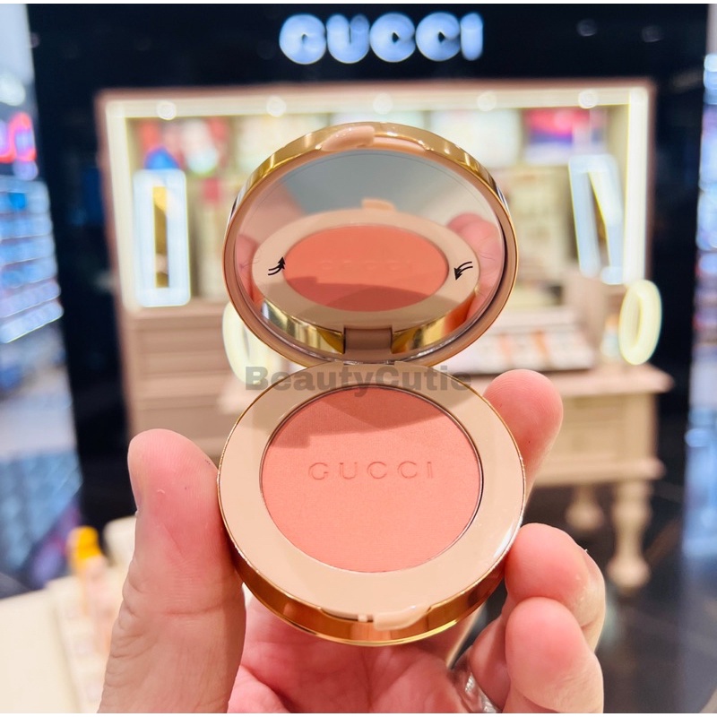 ใหม่️บลัชออน Gucci Blush De Beauty 5.5 g. ผลิตปี 2022ป้ายคิง แท้ จาก ...
