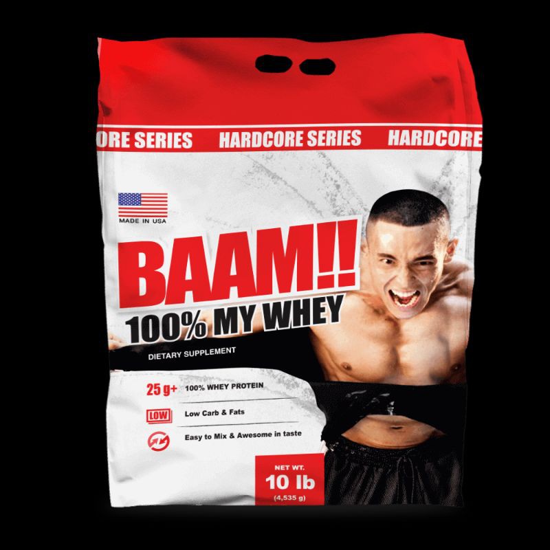 เวย์โปรตีน BAAM!! 100% My Whey มีทุกขนาด 3,5,10 LB (รสชาติวนิลา และ ...