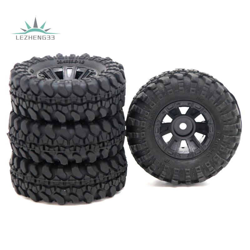 ชุดขอบล้อยาง 55X20 มม. อะไหล่อัพเกรด สําหรับรถไต่หินบังคับ Axial SCX24 90081 AXI00001 1/24 4 ...