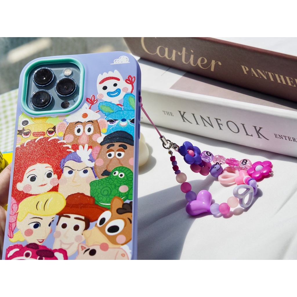 Gnub.c001 มีให้เลือก 7 สี สายห้อยโทรศัพท์ลูกปัด พวงกุญแจลูกปัด ใส่ชื่อ ...