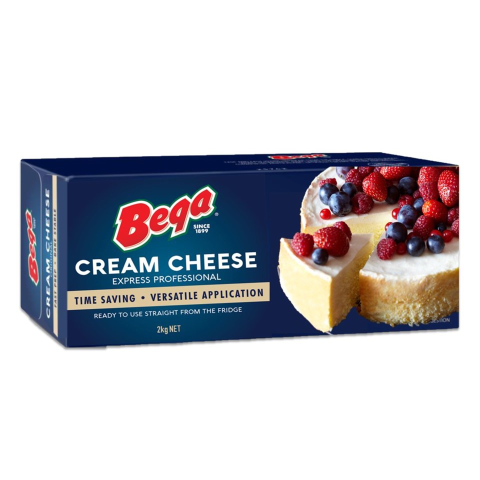 BEGA CREAM CHEESE 2 kg. ครีมชีส เบก้า จากออสเตรเลีย พร้อมเสิร์ฟความ ...