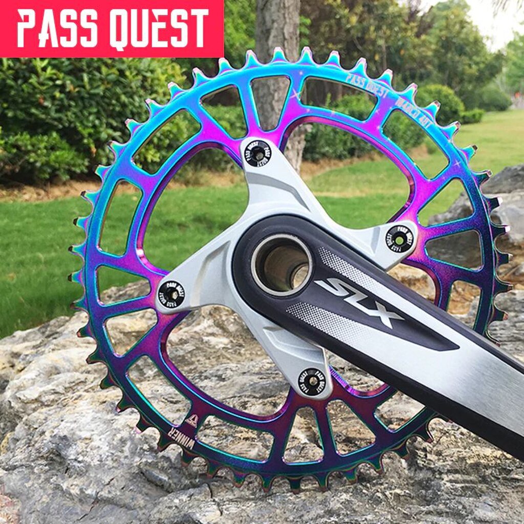ใบจานเดี่ยวจักรยาน PASS QUEST 104 BCD 32T 34T 48T - www.thaibikeshop ...