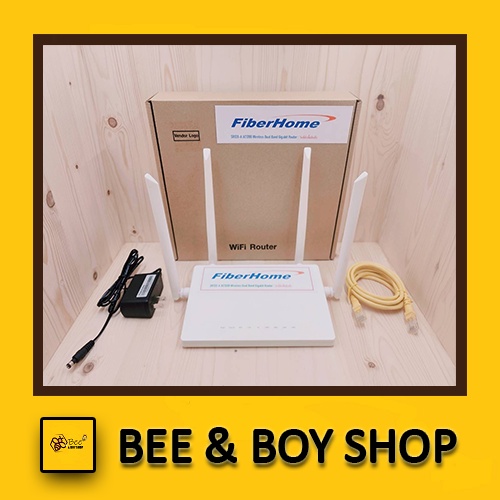 FIBERHOME SR120-A AC1200 Wireless Dual Band Gigabit Router - beeboyshop ...