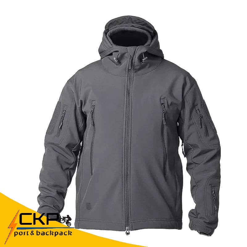 tad gear jacket สีเทา ใส่ขี่รถเดินป่า ปีนเขา ครบจบในตัวเดียว | Shopee ...