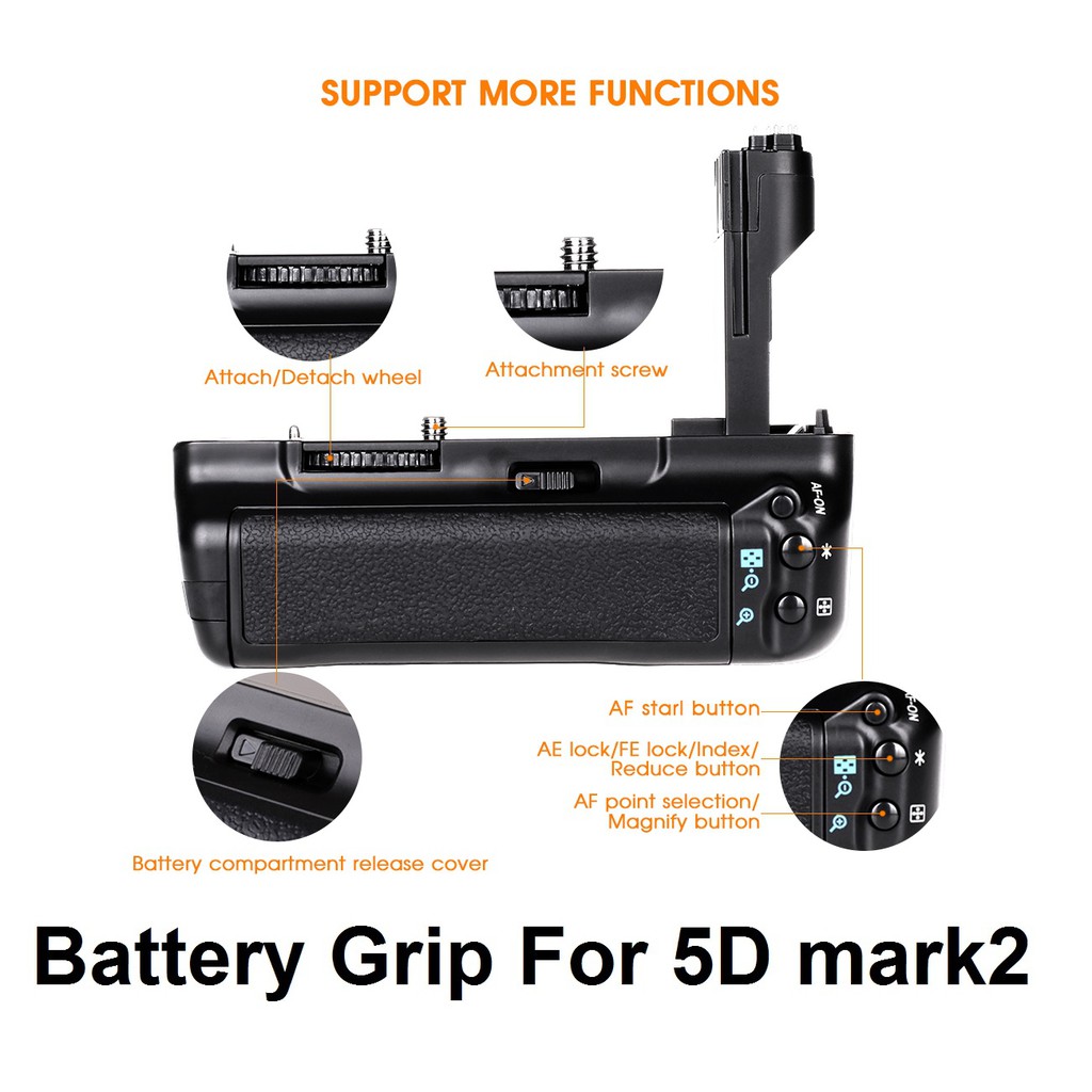 Battery Grip BG-E6 กริปใส่ Canon 5D mark2 - golfdk01 - ThaiPick