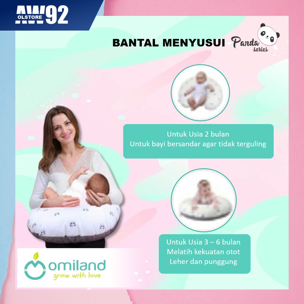 หมอนให้นมบุตรสําหรับเด็กทารกแรกเกิด BL04 - aw92_olstore.th - ThaiPick