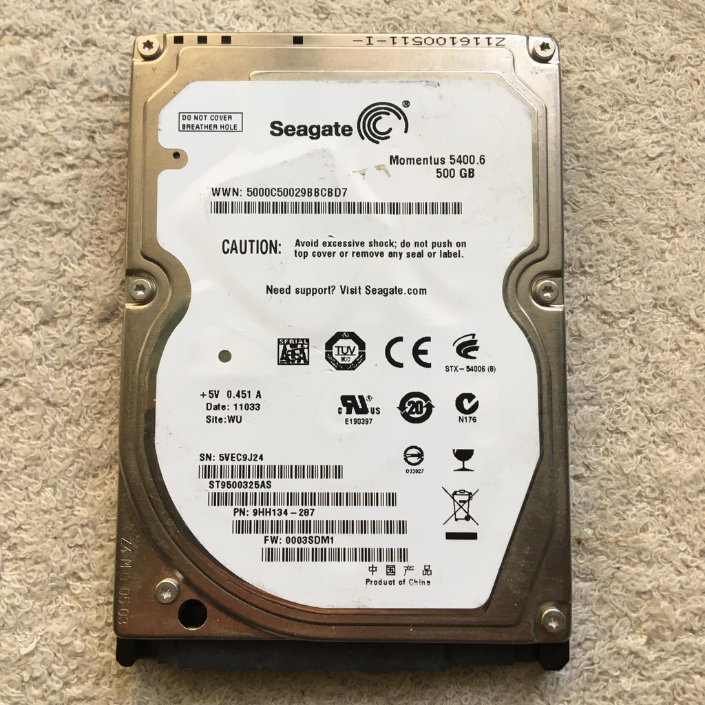 HDD 2.5 SATA Seagate 500 GB - com_jp - ThaiPick