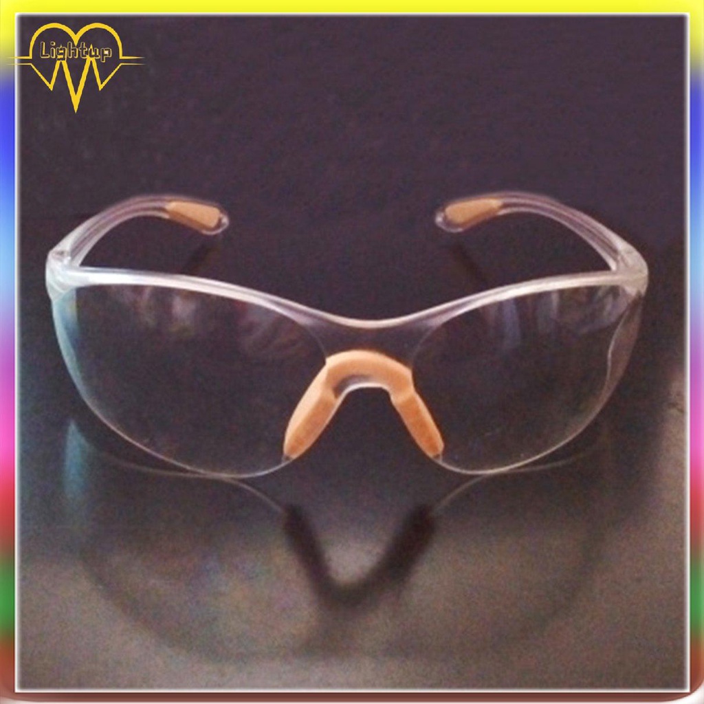 2pcs clear flexible side shields safety glasses goggles eye protection ...