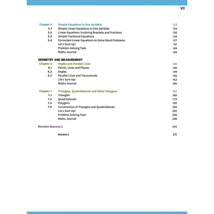 New Discovering Mathematics Textbook 1A (For Secondary 1 Grade 7 Year 7 ...