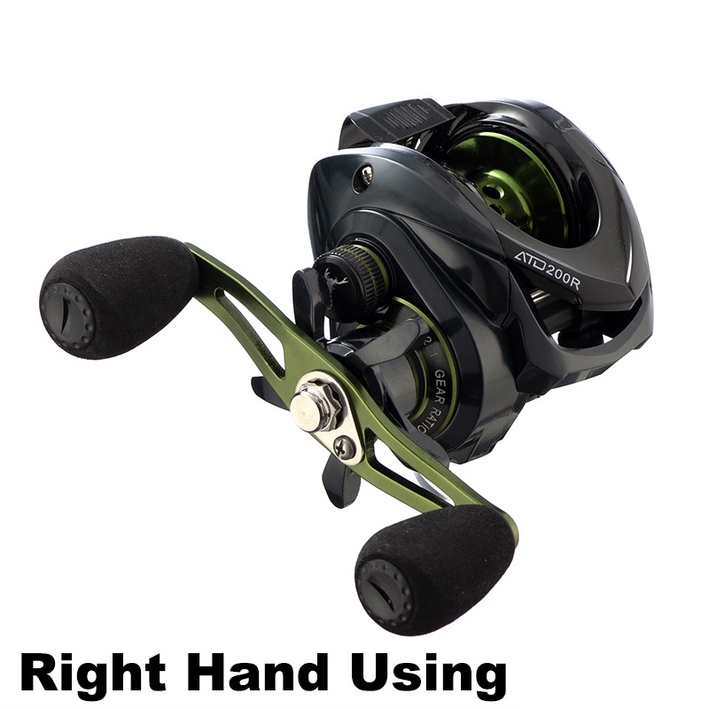 READY STOCK 8KG Max Drag Fishing Reel Casting Reel Ceramic Line Guide Baitcasting Reel Sealed ...