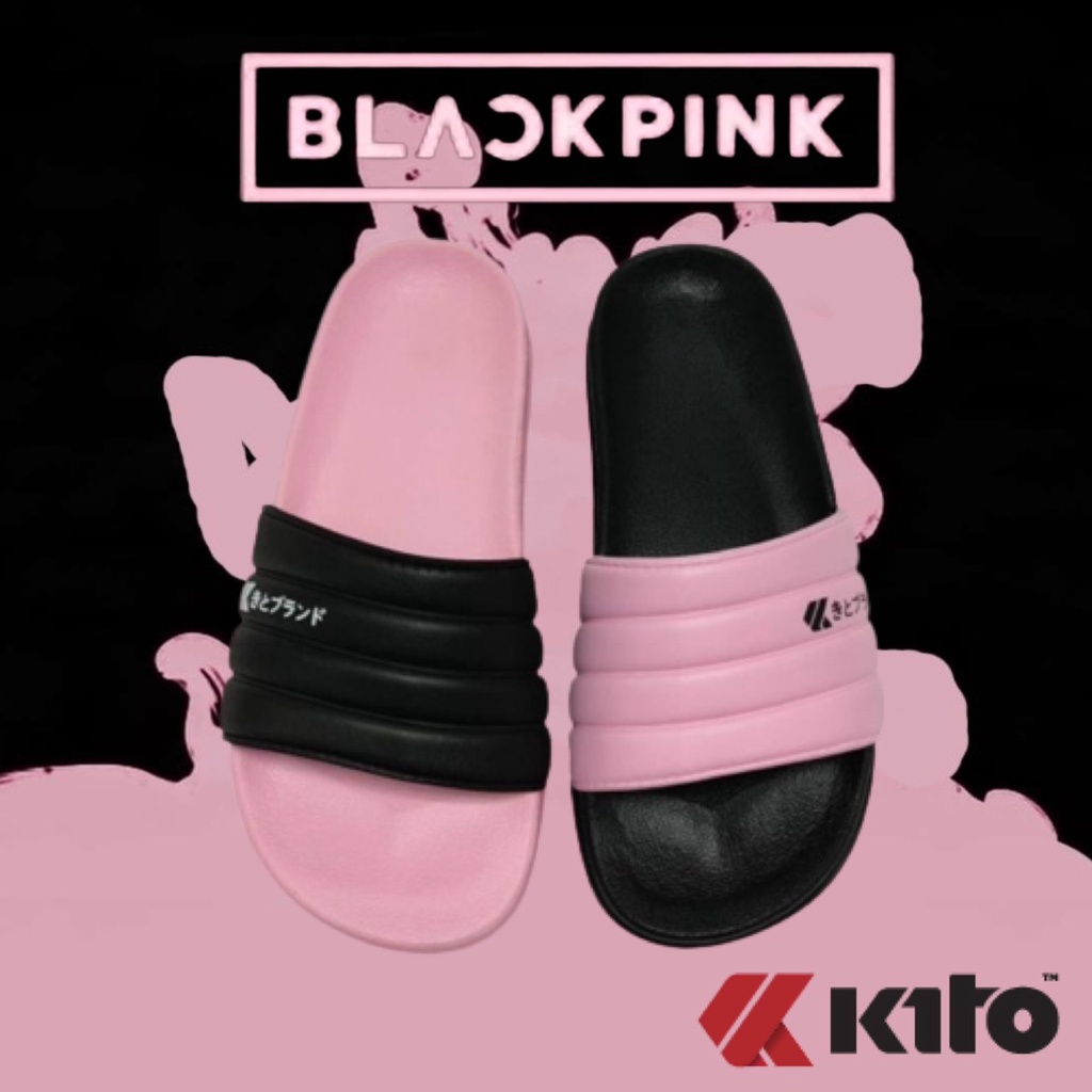 Kito กีโต้ รองเท้าแตะ สี Blackpink รุ่น AH148 Size 36-39 | Shopee Thailand