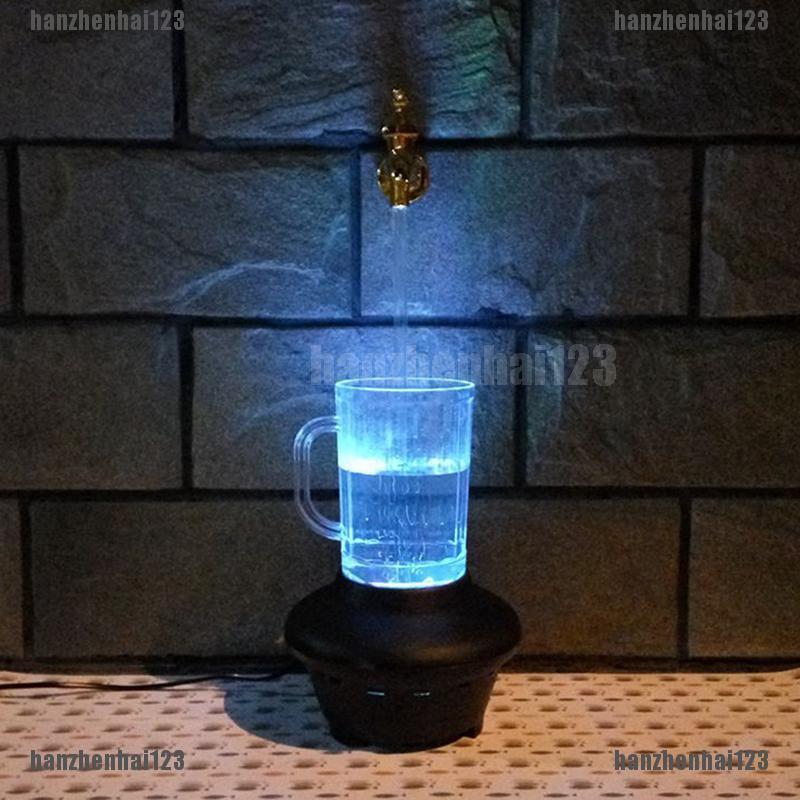 HZLED Magic Faucet Mug Colorful Night Light Water Floating Fountain ...