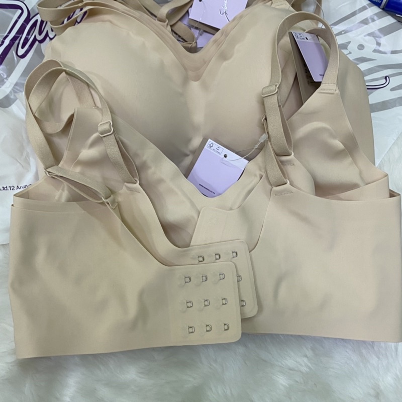 Sabina SBXK122 เสื้อชั้นในไร้โครงซาบีน่า soft collection บรานุ่ม LV2 ฟองนม25 ทรงตะขอ ปกติ990บาท ...