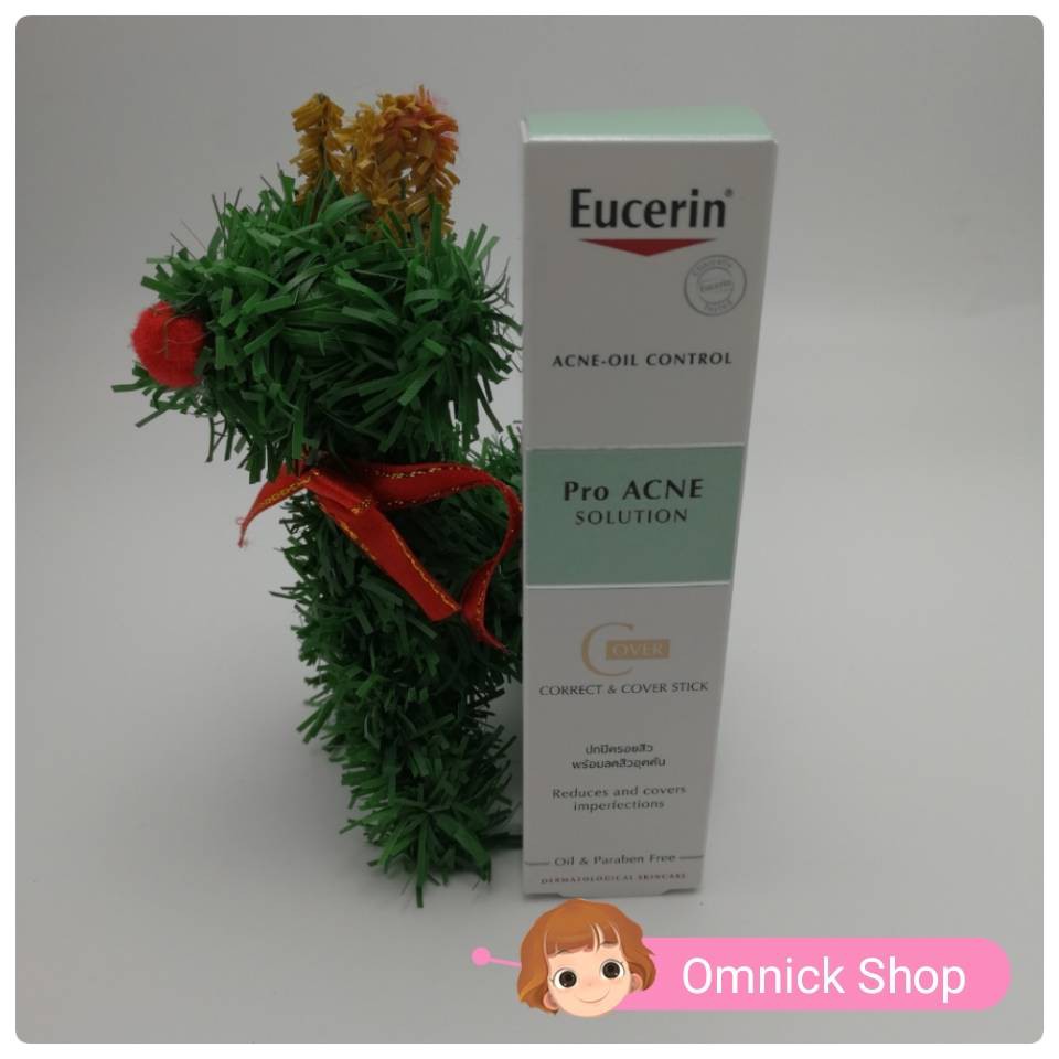 Eucerin Pro Acne Solution Correct & Cover Stick 2.0ML. หมดอายุ 05/2022 ...