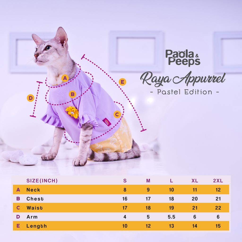 [Shop Malaysia] [ Baju Raya Kucing ] Pastel Edition - Jasmine Mint ...