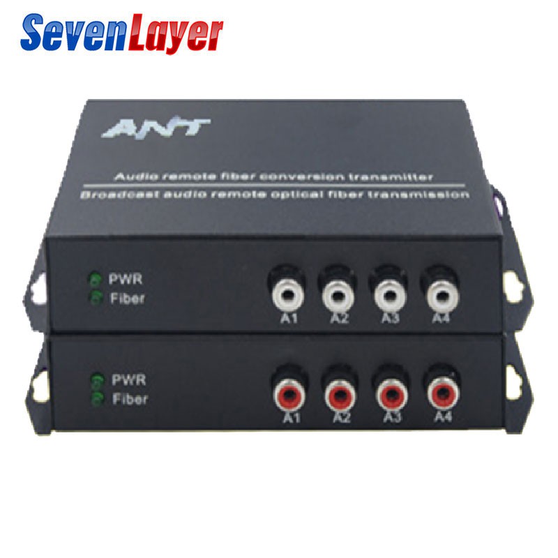 RCA audio to fiber optic Digital audio converter stereo Audio Over ...