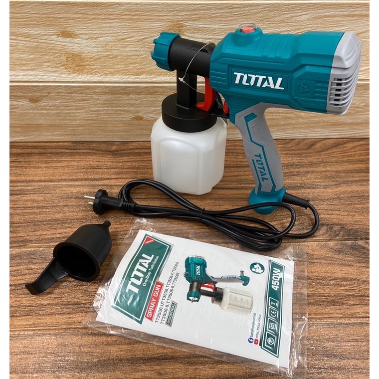 กาพ่นสี ไฟฟ้า TOTAL 450W กำลังไฟ 450 วัตต์ - a_oe7tu2ps - ThaiPick