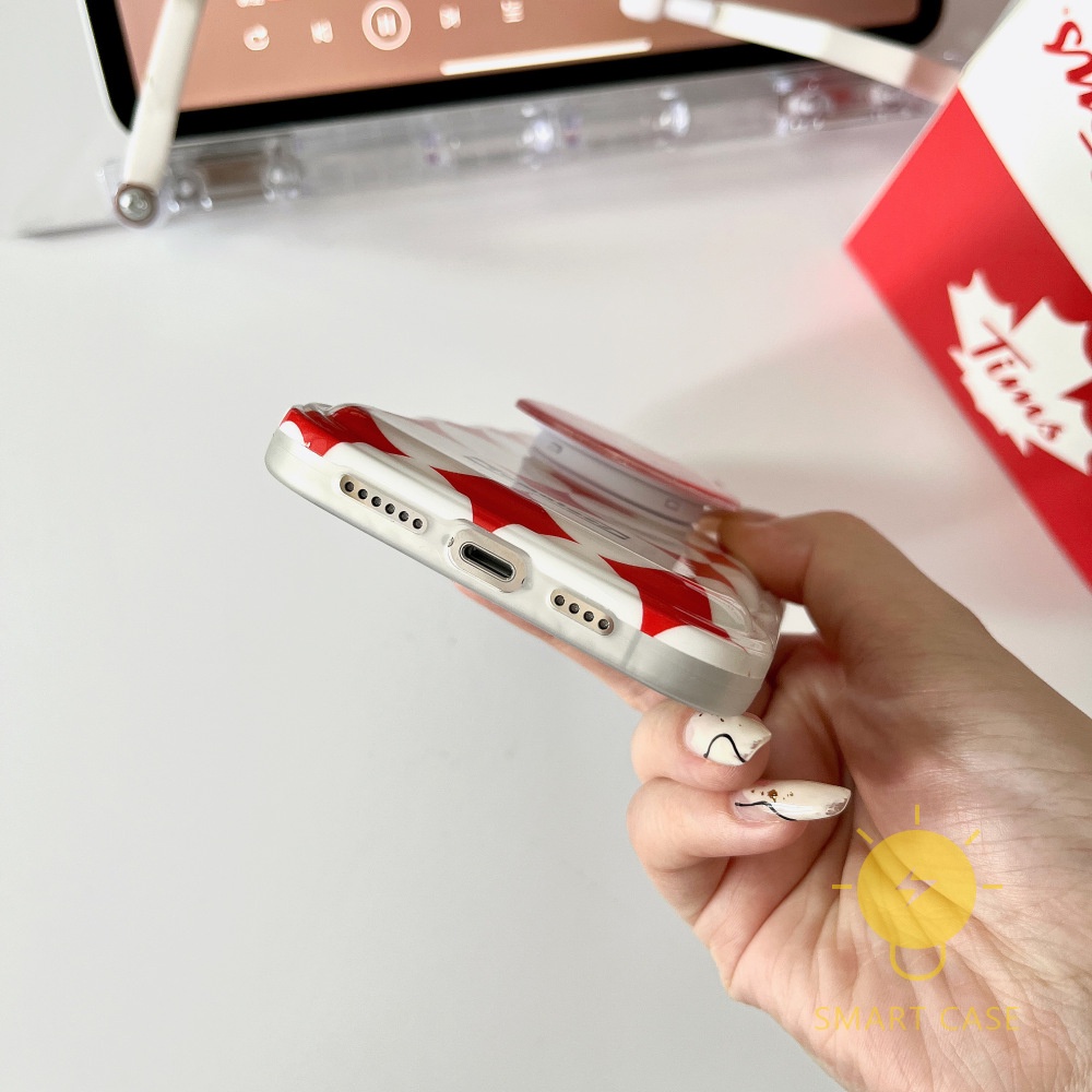 For เคสไอโฟน 13 Pro Max Airbag IMD with Tomato Popsocket เคส Phone Case ...