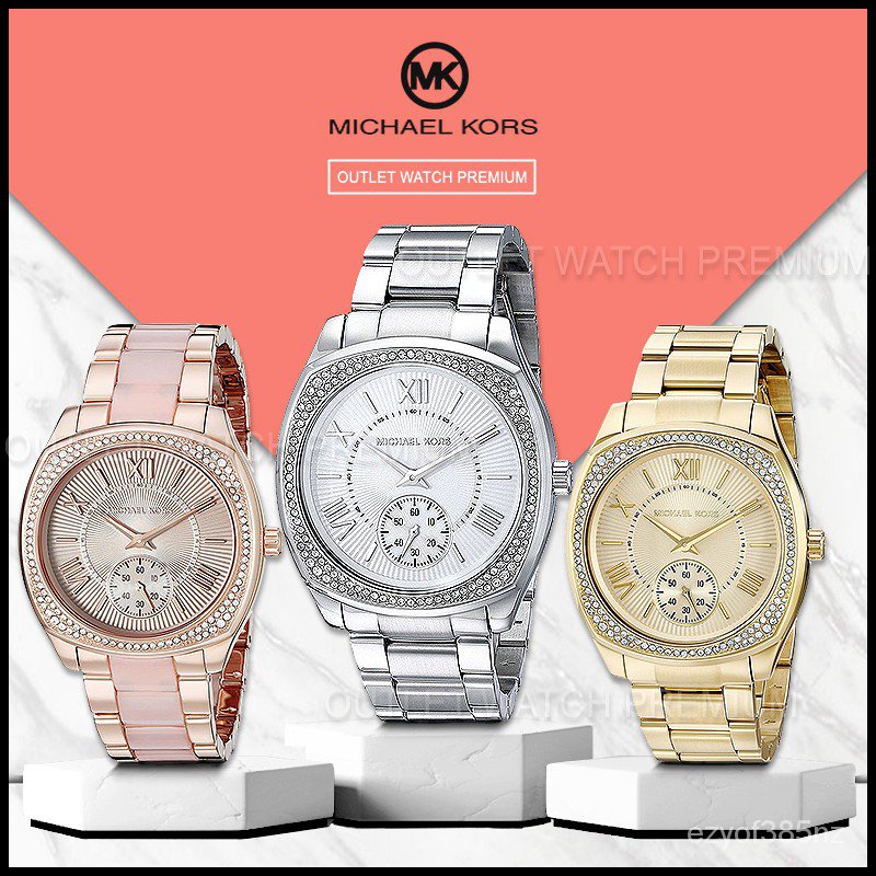 ใหม่MICHAEL KORS รุ่น MK6133 MK6135 ของแท้100% WATCH นาฬิกาแบรนด์เนม ...