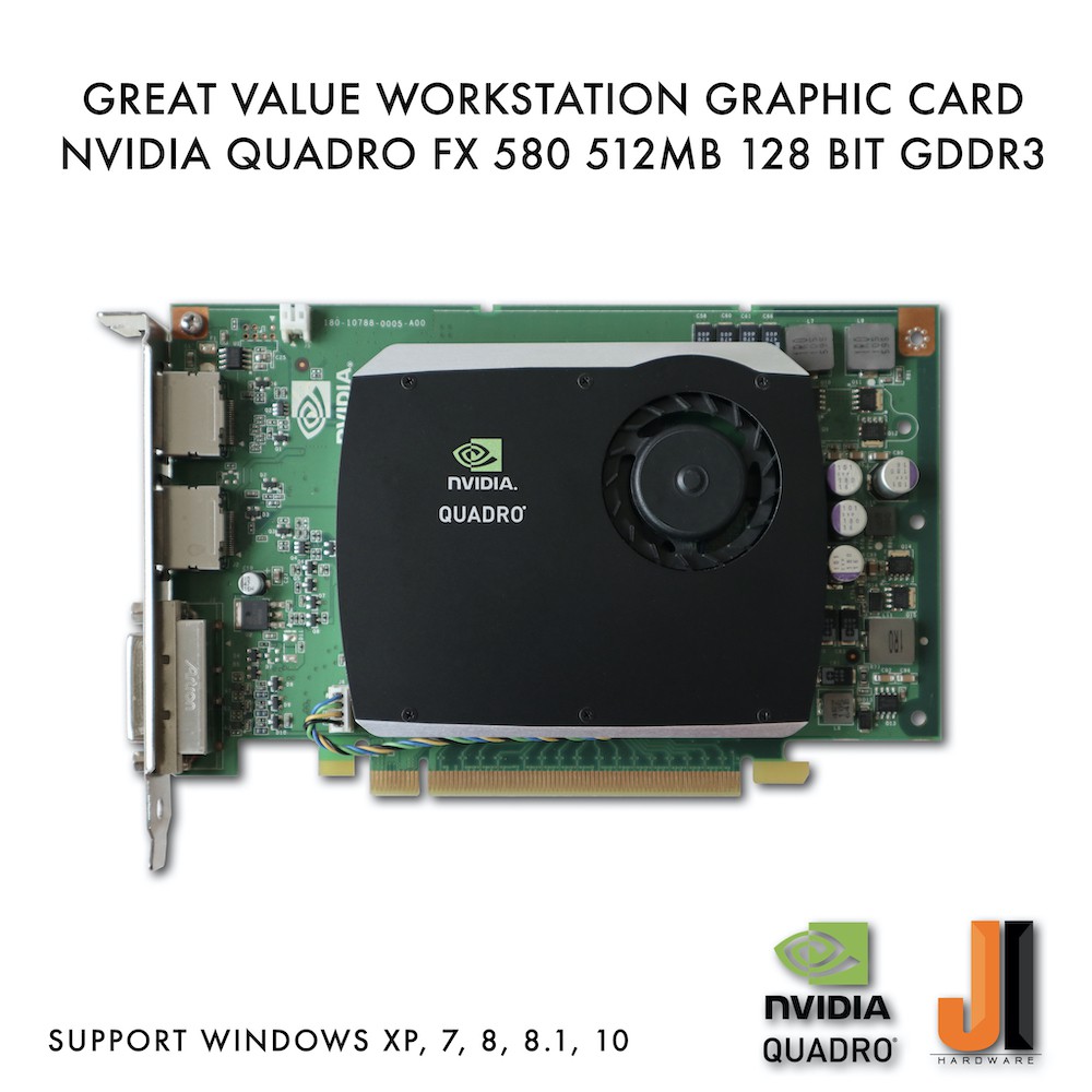 Nvidia Quadro FX 580 512MB-128 BIT GDDR3 (มือสอง) | Shopee Thailand