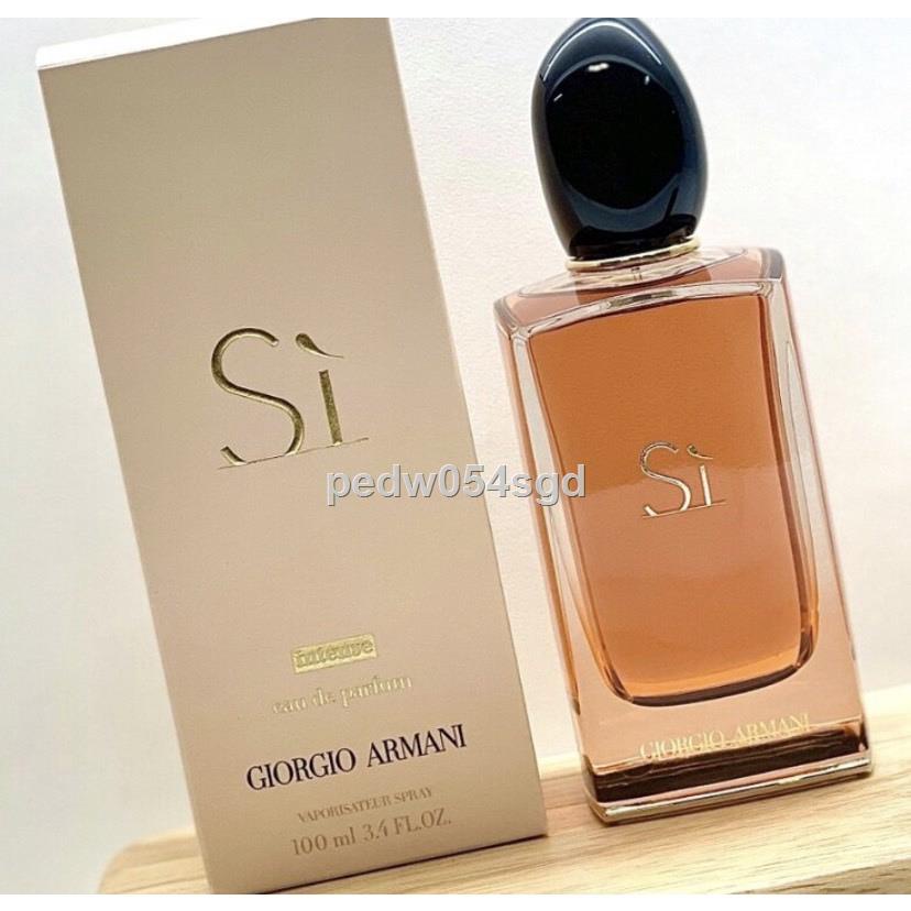 ของแท้น้ำหอม Giorgio Armani Si EDP Intense 2021 100 ml. กล่องขาย ส่งฟรี ...