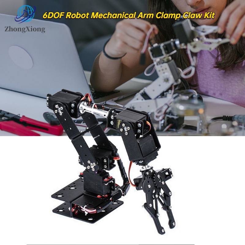 6DOF Robot Mechanical Arm Clamp Claw Kit DOF Manipulator Industrial ...