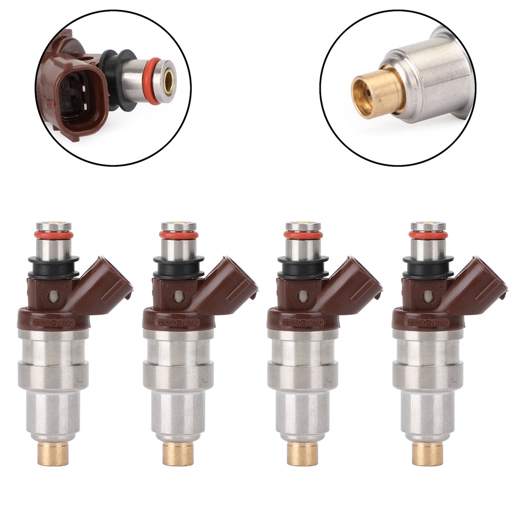 Areyourshop 4 PCS หัวฉีดน้ำมันเชื้อเพลิงสำหรับ Toyota 4Runner Tacoma ...