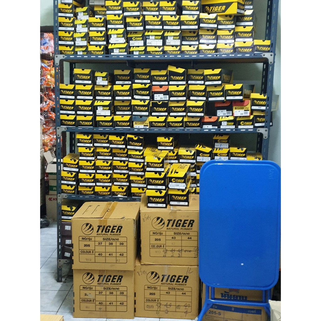 ☇ รองเท้านักเรียน รองเท้าผ้าใบนักเรียน เบอร์ 31-45 ไทเกอร์ Tiger 205 ...