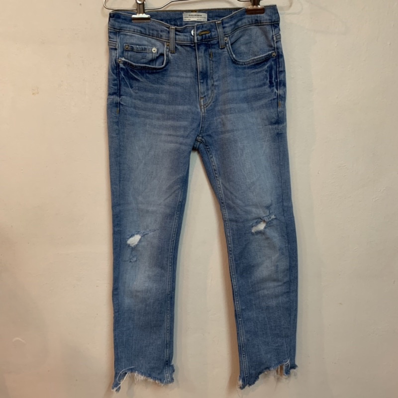 Zara premium denim collection size us2 | Shopee Thailand