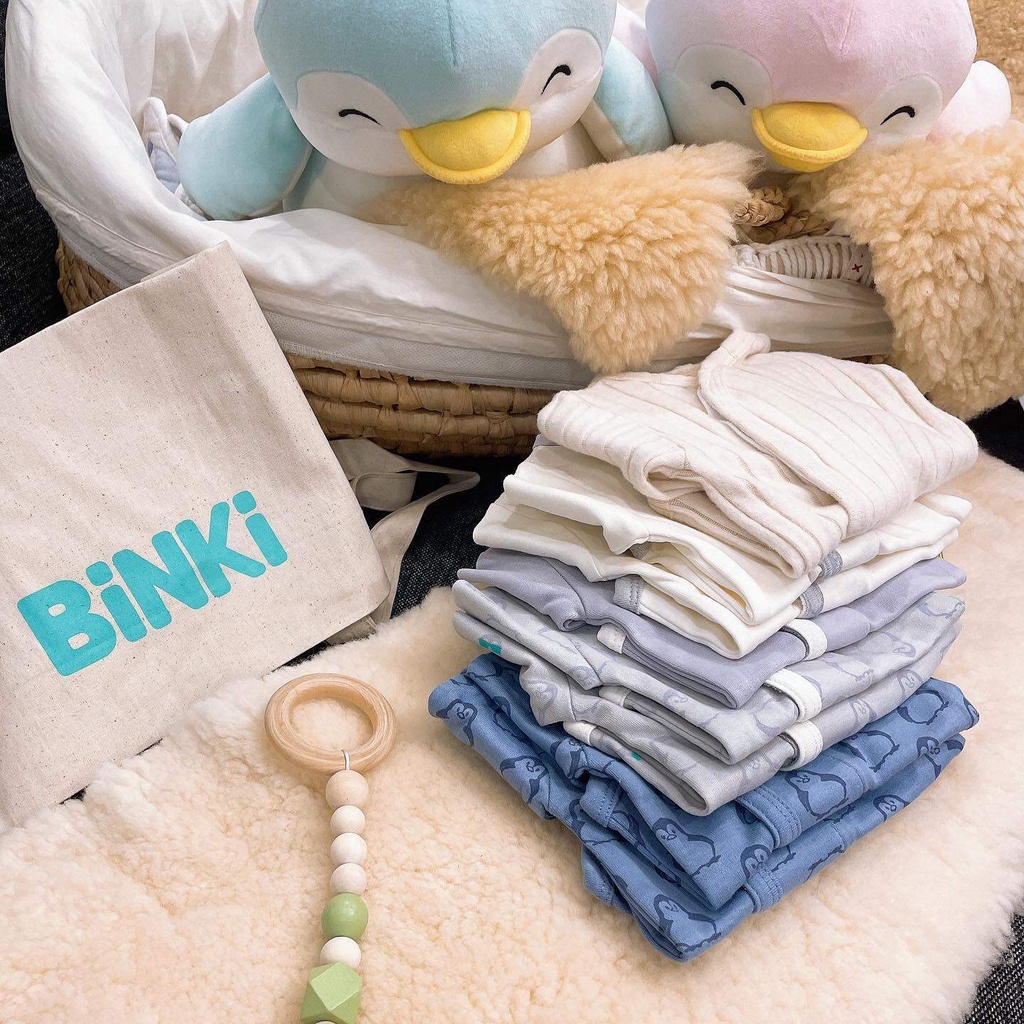 BiNKi Bandana Bibs ผ้าซับน้ำลาย สำหรับเด็กแบบรอบคอ สำหรับเด็ก 0-18 ...