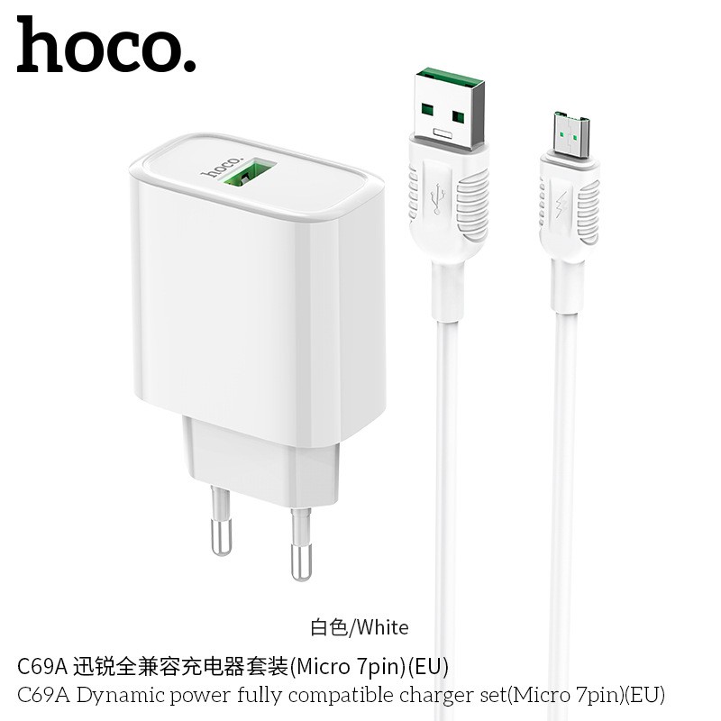 Hoco. C69a Is Fully Compatible พร้อมชุดที่ชาร์จมือถือ Qc3.0 แบบชาร์จ ...