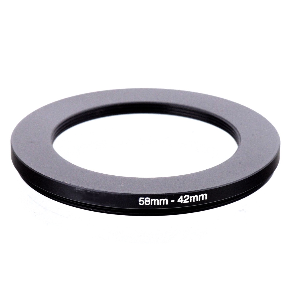58mm 42mm 58 42 mm 58 to 42 mm 58mm to 42mm Metal Step Down Lens Filter ...
