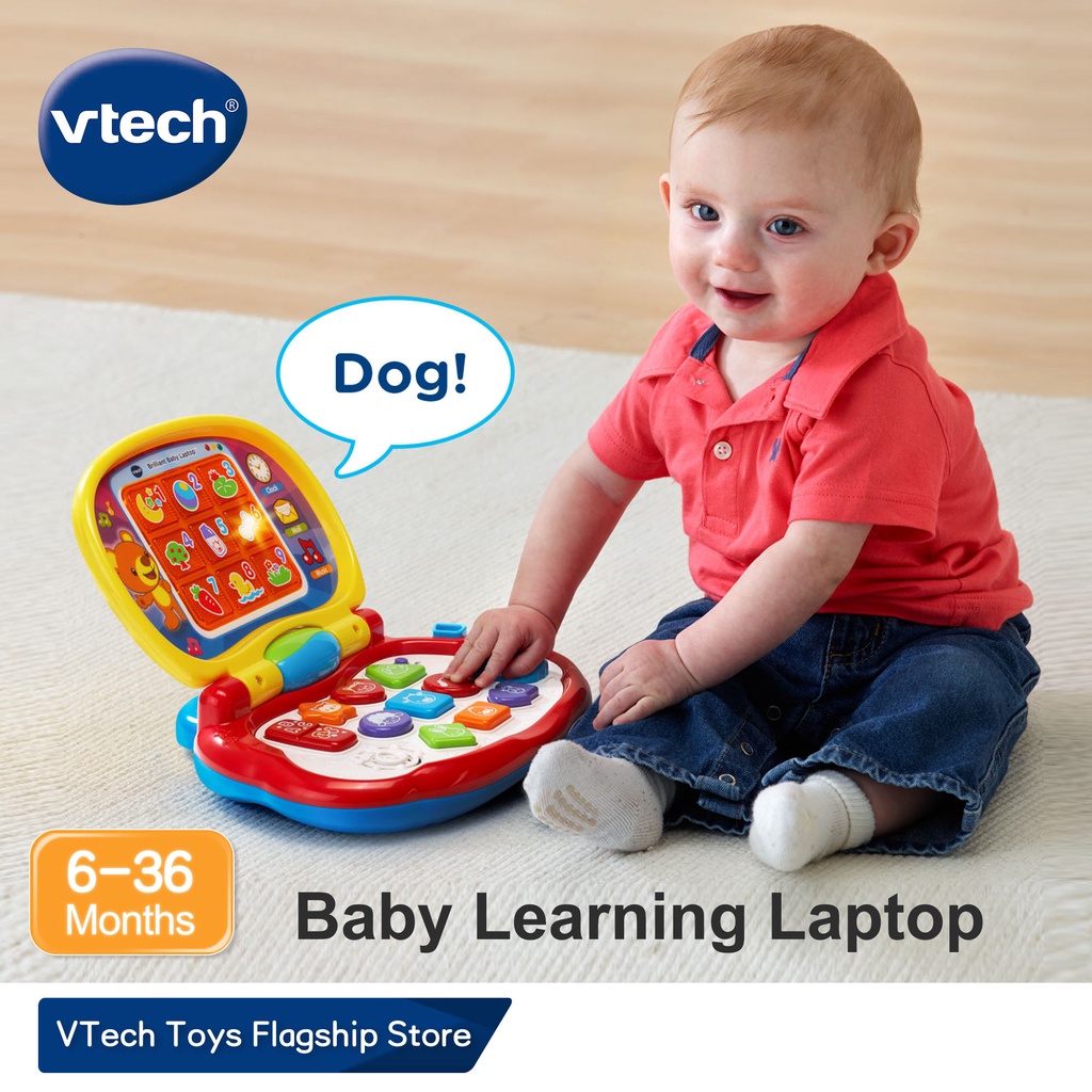 VTech Official Store Brilliant Baby Laptop Early Learning Toys 6-36 ...