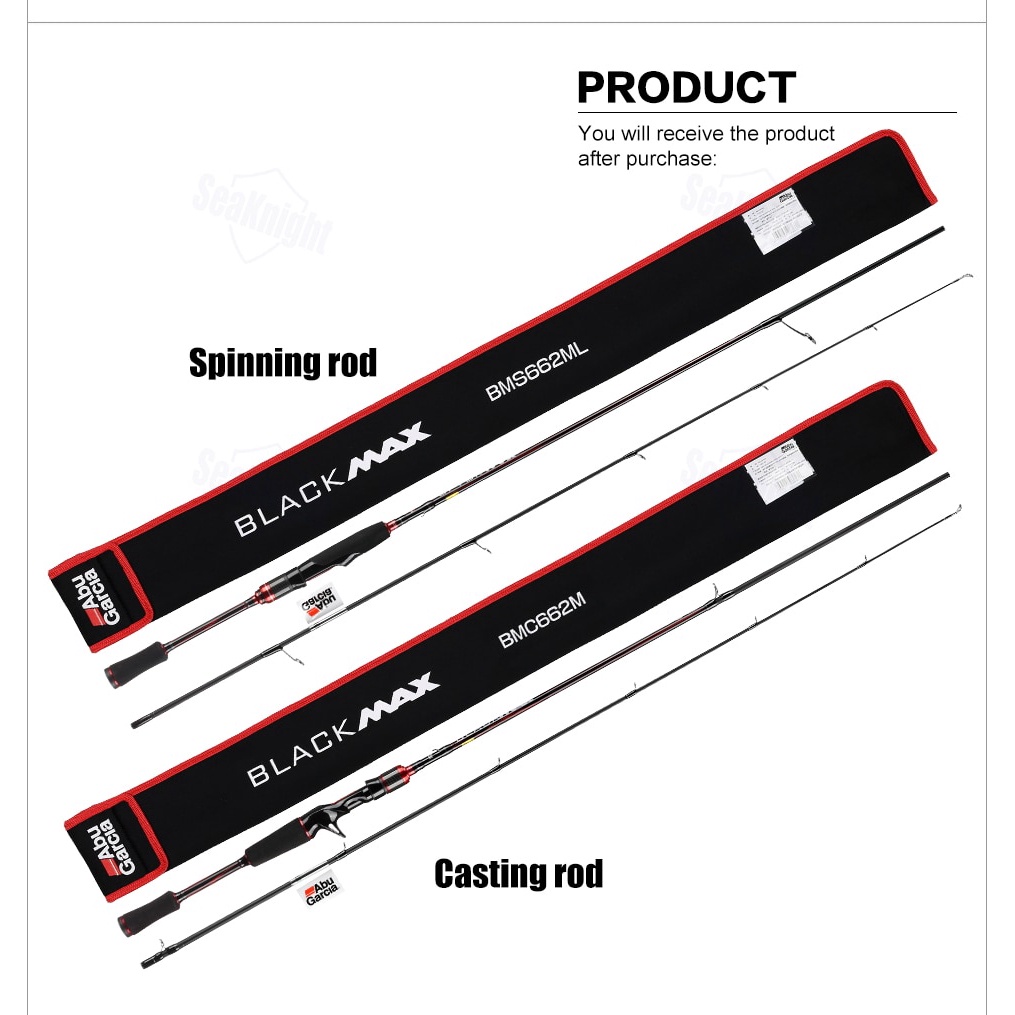 M Power Rainbow Color Fishing Rod 1.82.1m Casting Spinning Rod jb4w ...