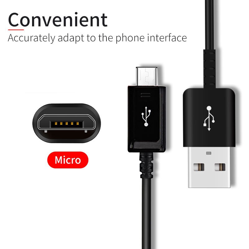 Original Original Samsung Fast Charger micro usb Cable 1/1.2/1.5M 2A ...