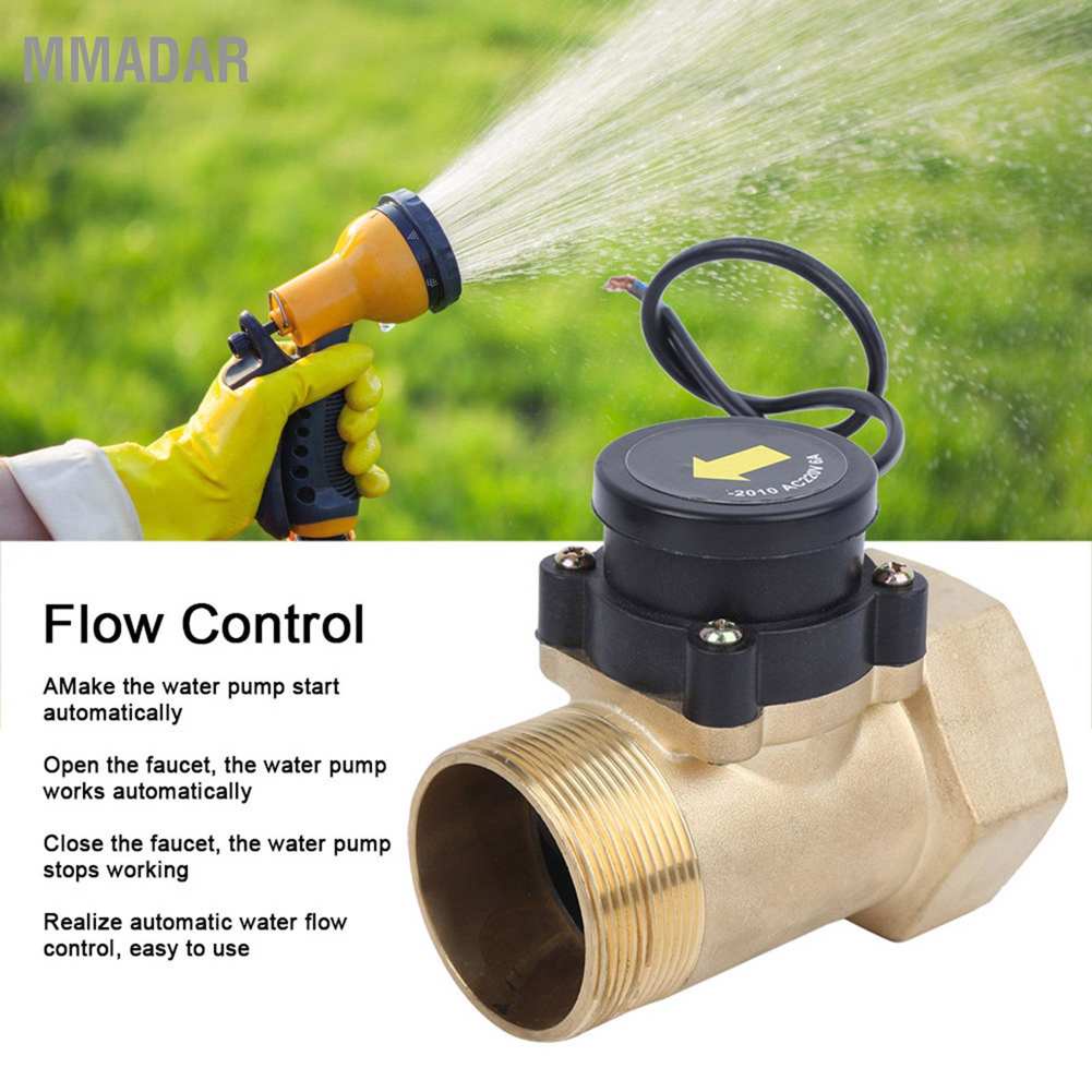 MMADAR G2 Water Booster Pump Flow Switch Automatic Sensor Liquid ...