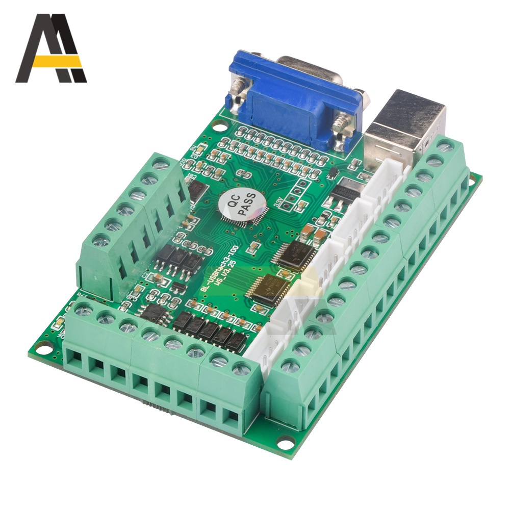 MACH3 Interface Board 100Hz USB 12 24V เครื่องแกะสลักสำหรับ cnc motion ...