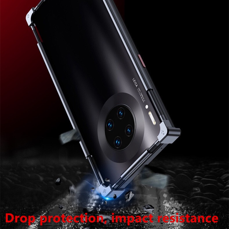 Huawei P30 P40 P50 Mate 20x 30 30e 40 40e Nova 9 8 7 Pro 4g 5gเปลือก โลหะ เปลือก กรอบ โทรศัพท์ ...