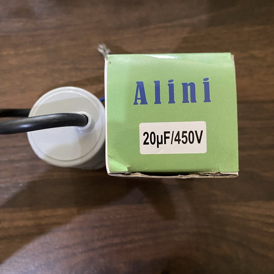 ตัวเก็บประจุปั๊มน้ํา 20 uF microfarad ALINI - airconparts.store.th ...