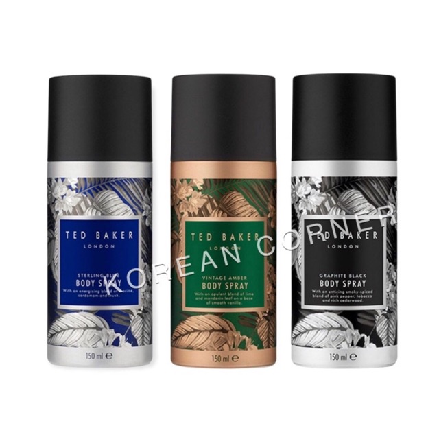 โละ Clearance SALE TED BAKER LONDON Body Spray for Men บอดี้สเปรย์ ...