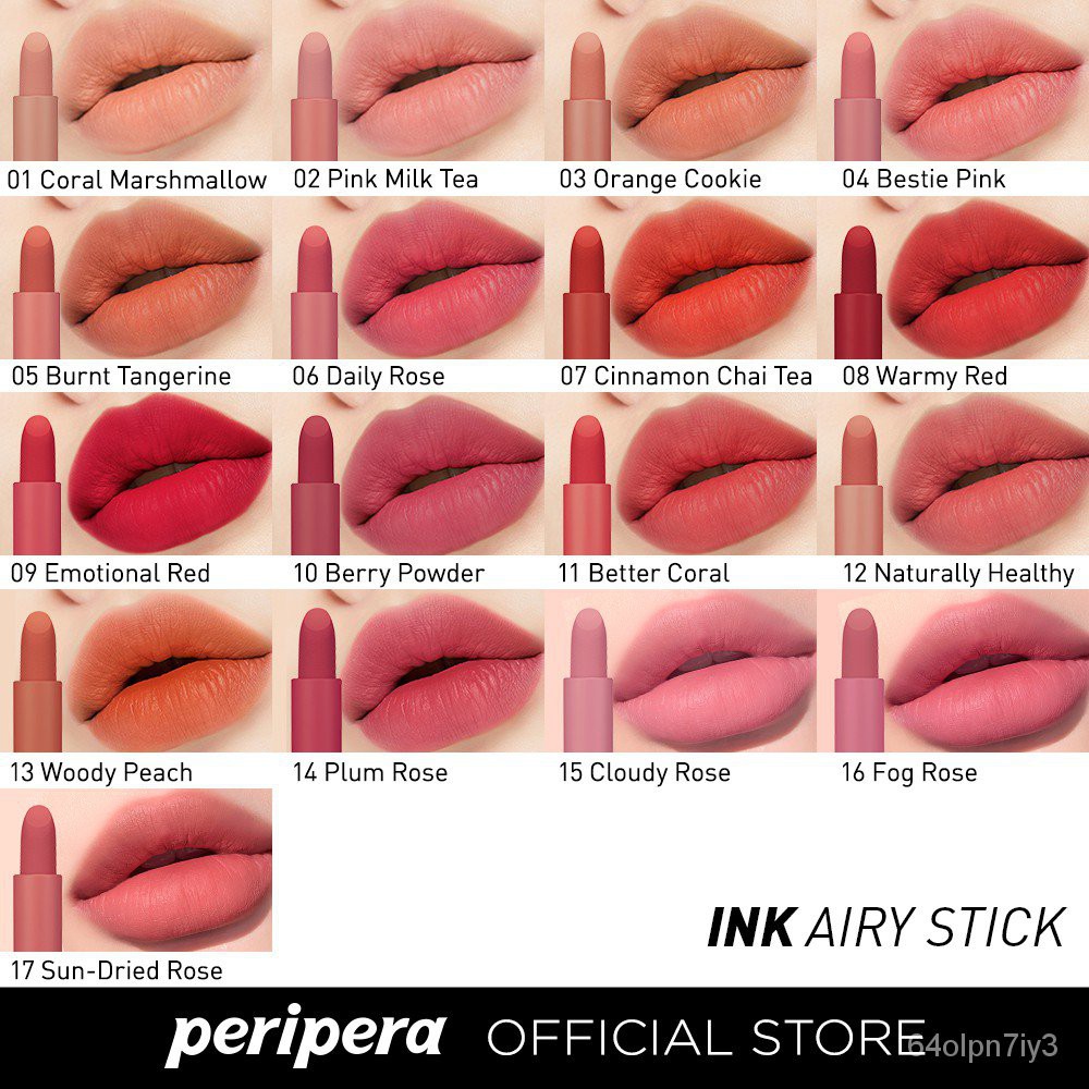 [PERIPERA] Ink Airy Velvet Stick 3.6g | Shopee Thailand